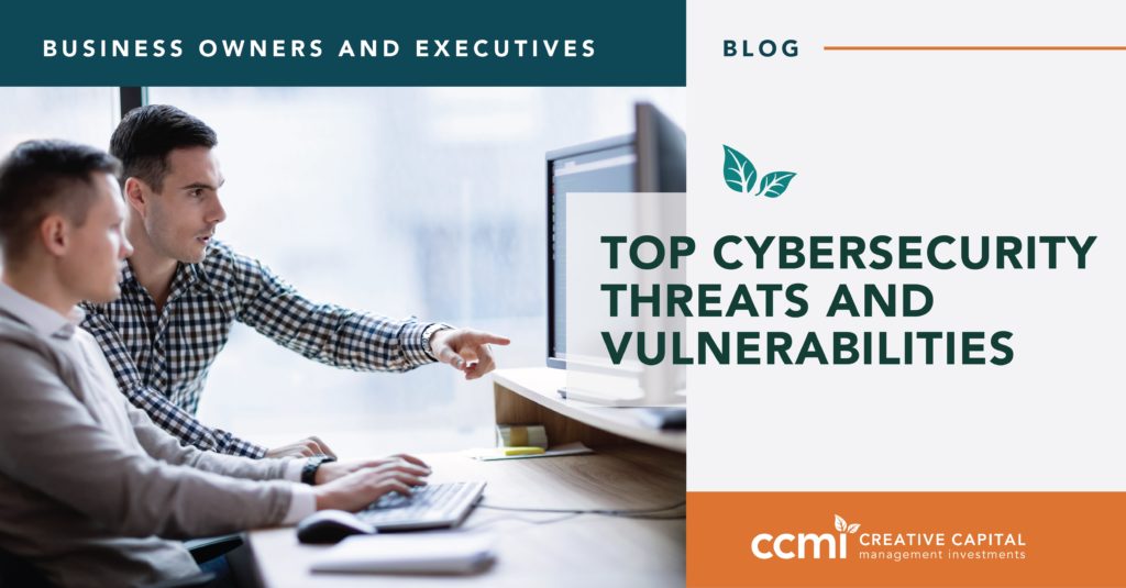 Top Cybersecurity Threats and Vulnerabilities - CCMI Creative Capital ...