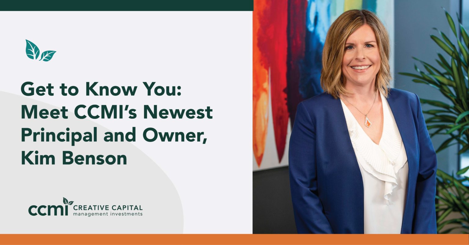 Get to Know You: Meet CCMI’s Newest Principal and Owner, Kim Benson ...